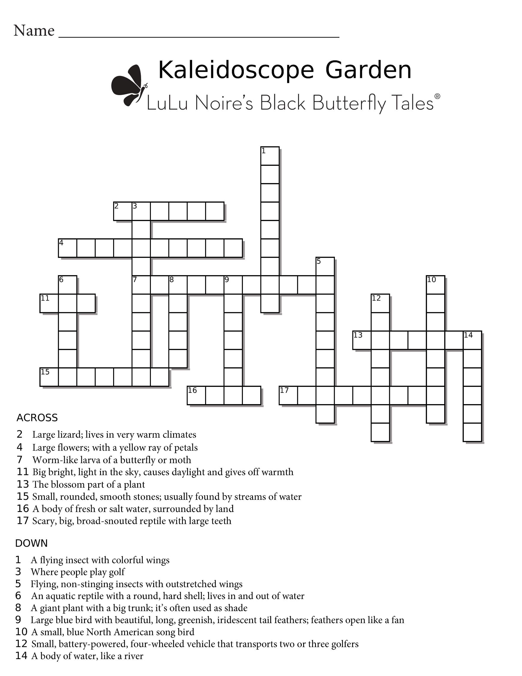 Printable Activities – Lulu Noire, Behind the Tales